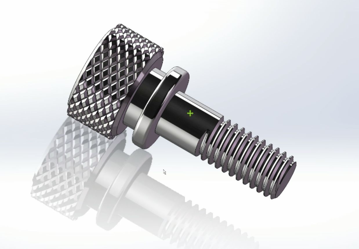 SolidWorks中滚花螺纹的绘制,看完你就学会了!