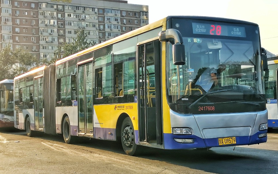 (已绝版)电车男POV 62-最后的小京后:北京公交集团28路 弘燕公交场站...