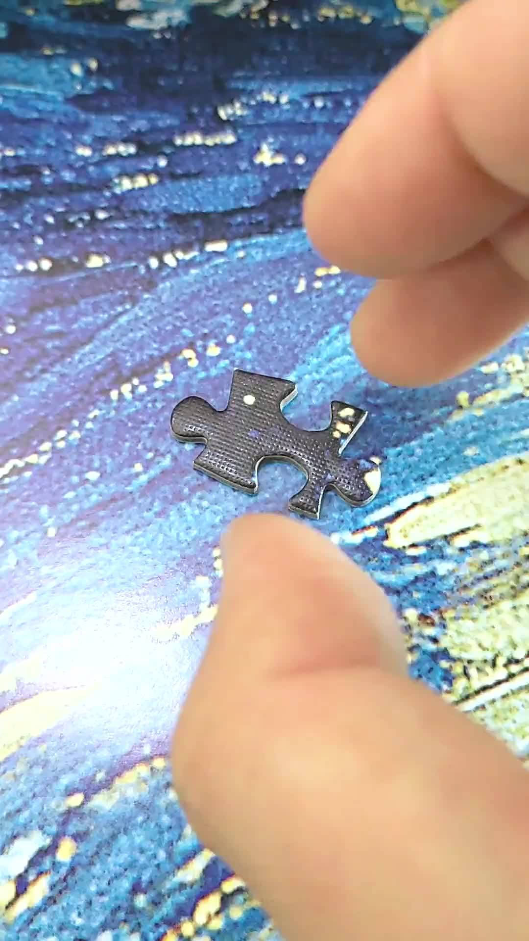 大家帮我看看这个拼图拼的怎么样?一点都不难啊