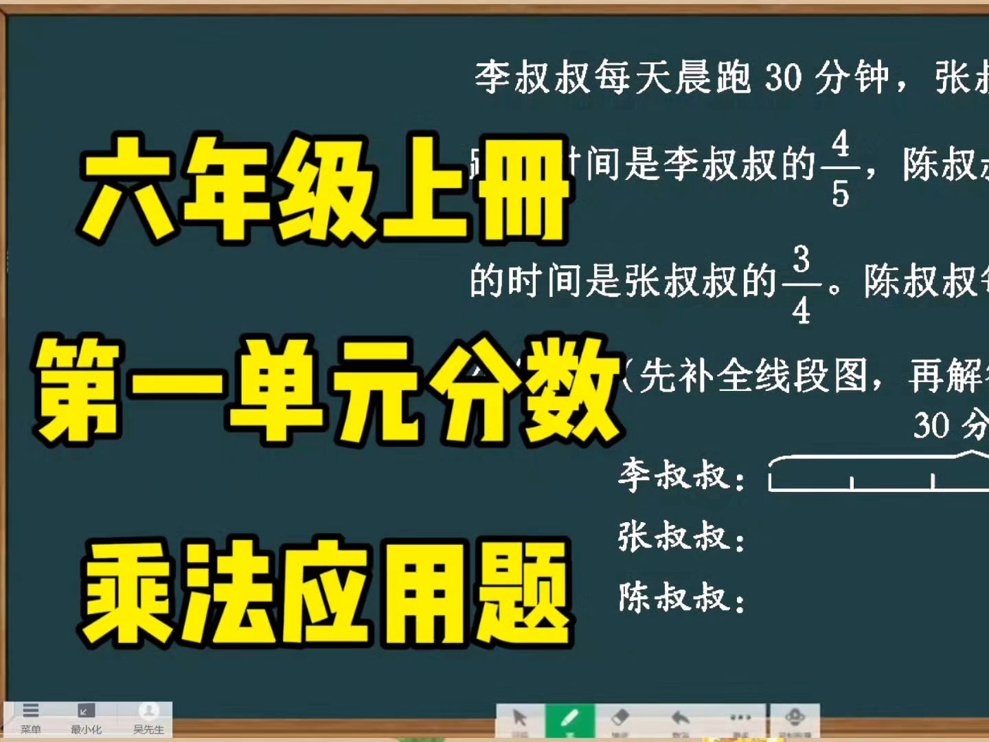 小升初六年级数学上册第一单元分数乘法应用题必考题易错题