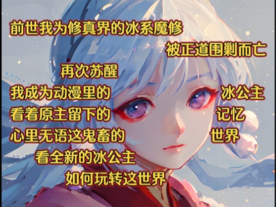 ...前世我为修真界的冰系魔修,被正道围剿而亡,再次苏醒我成为动漫里的...