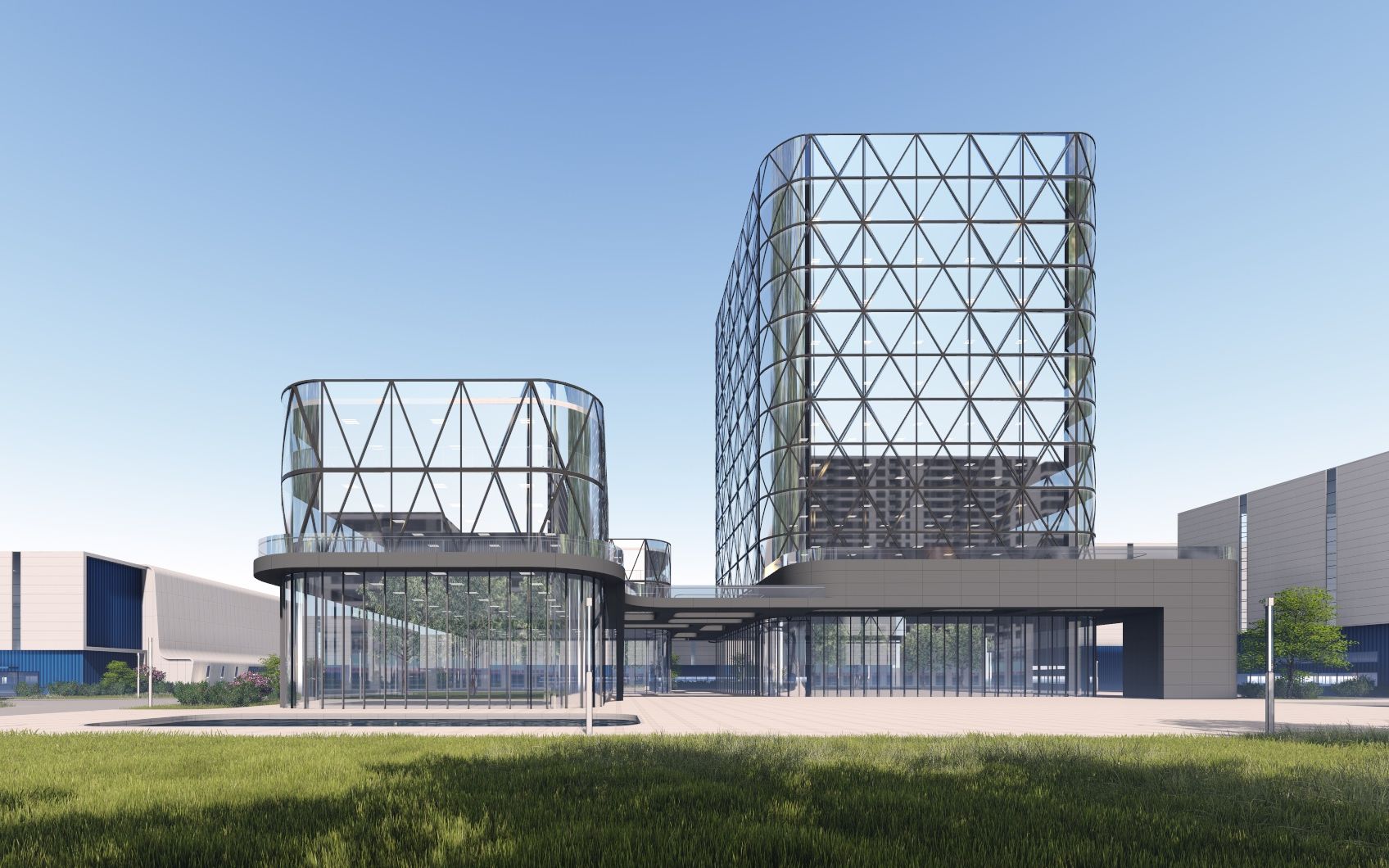 建筑漫游动画展示