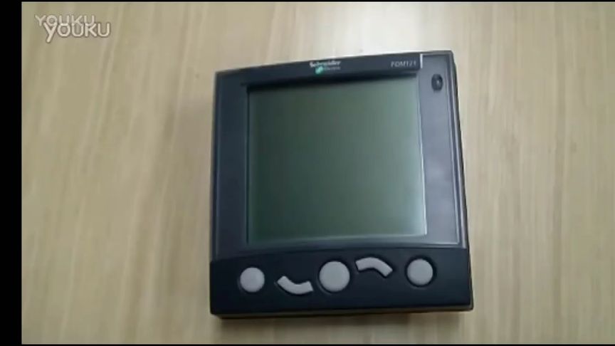 施耐德PDM121柜门显示单元使用教程