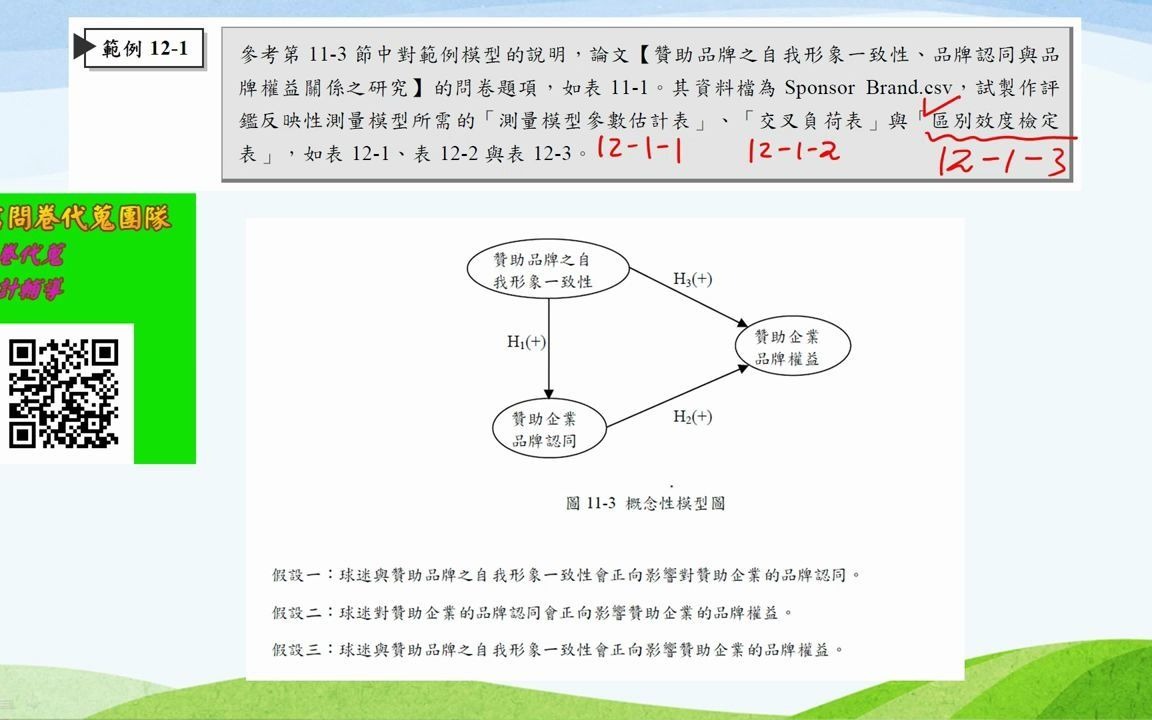 SmartPLS 12-1-3 制作区别效度检定表