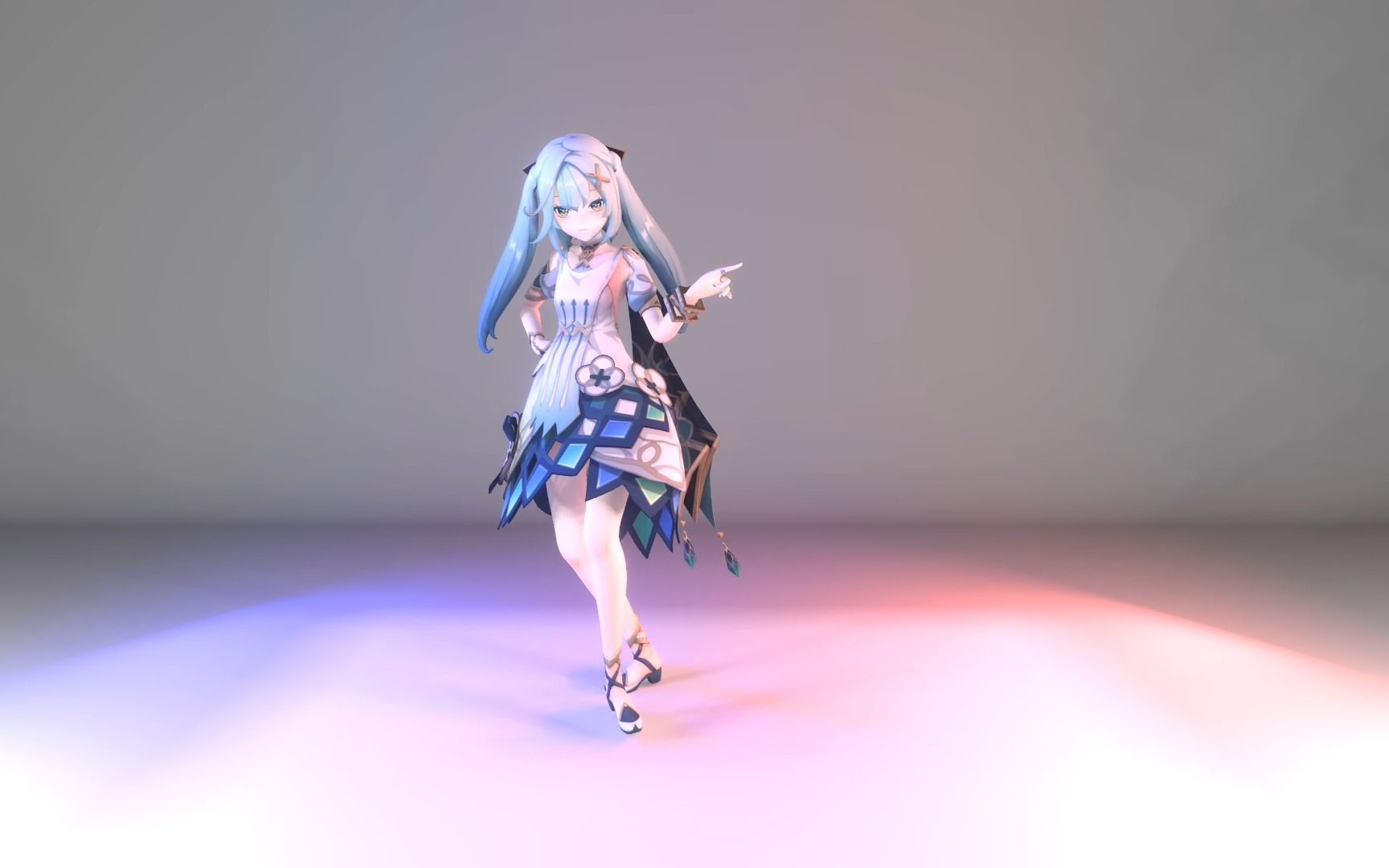 【MMD】别注意看,这个萌新是2023年尝试做mmd的冤种:>_