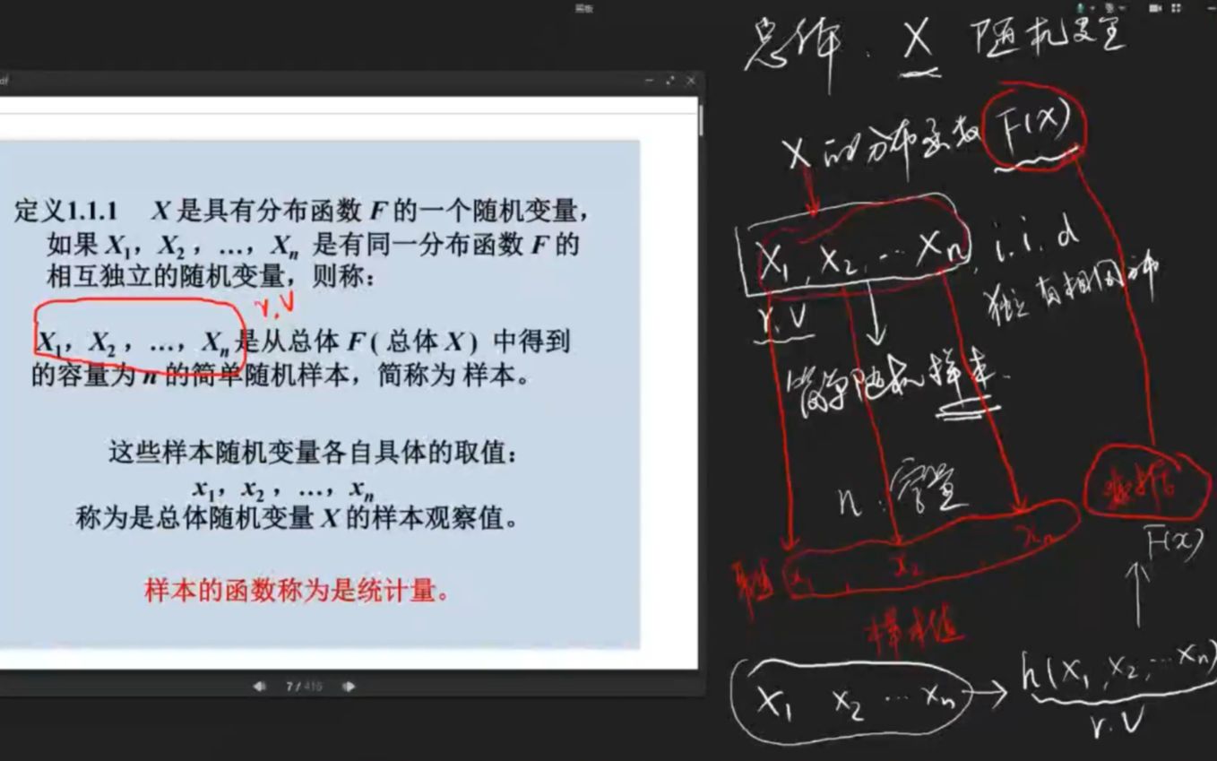 东北大学应用数理统计【常桂松】第一章1.1导论总体个体样本随机...