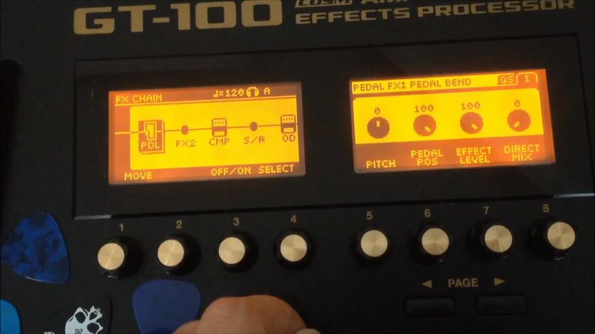 david gilmor经典音色调制方法 GT100效果器 #电吉他效果器