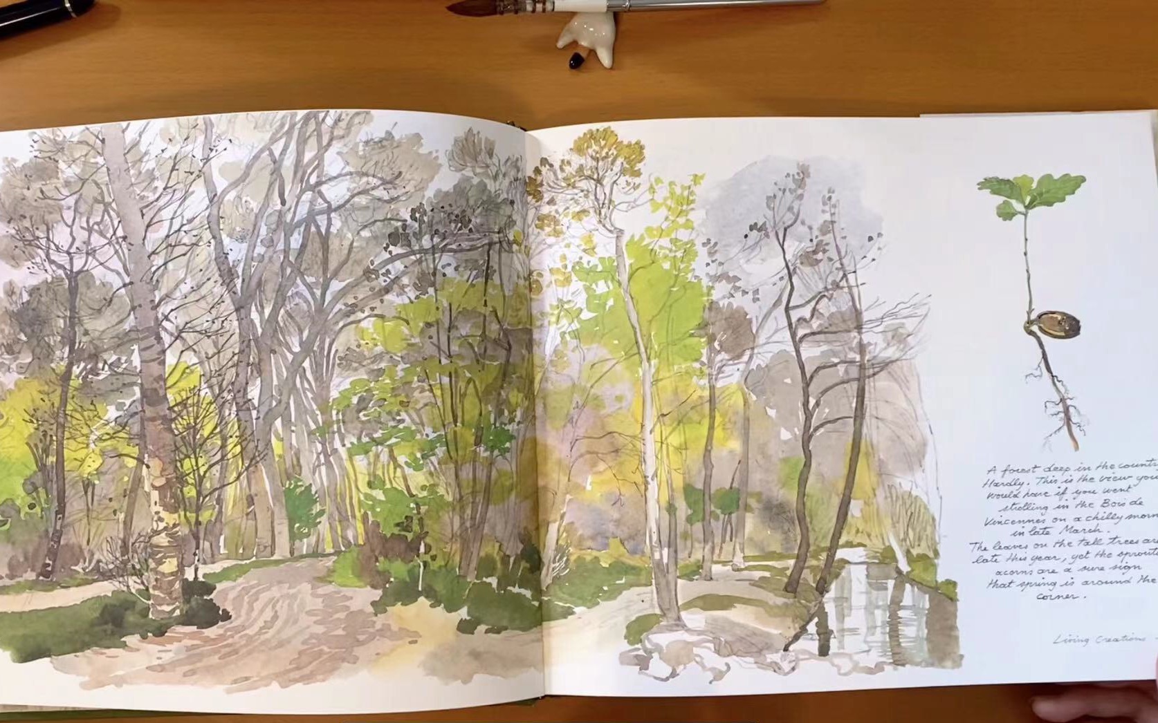 【手帐】 82-大师的绝美画册翻翻看-Fabrice Moireau《Gardens of ...