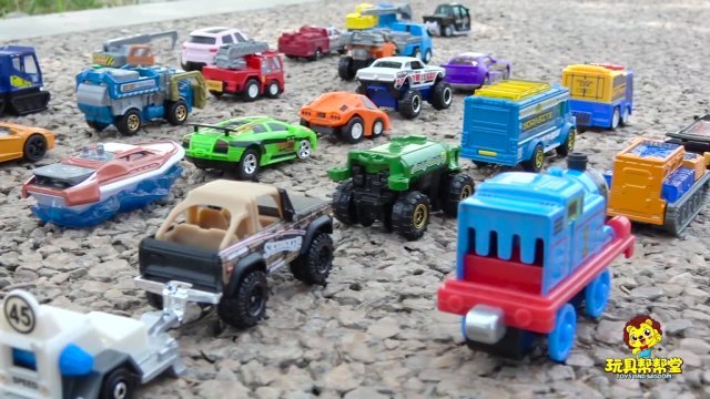 儿童玩具车视频大全小汽车工程车挖掘机合金汽车模型