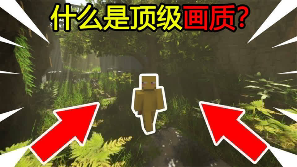 我的世界:什么是顶级画质?我闻到显卡的体香了!