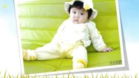 宝宝成长相册模板 宝宝照片合成视频欣赏