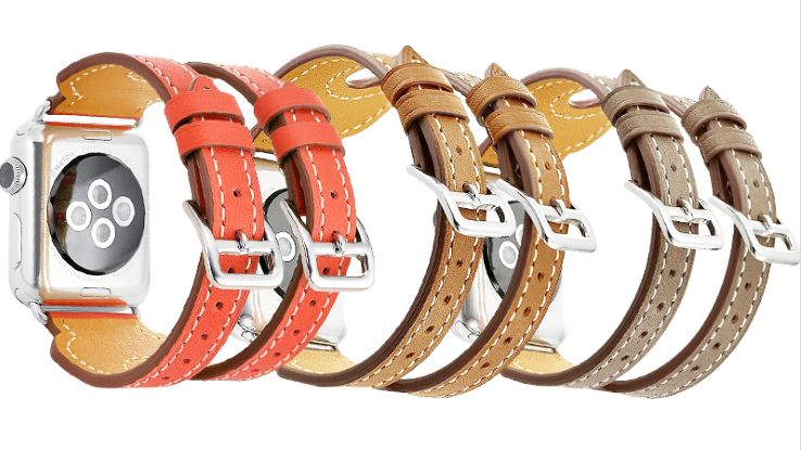 手工制作智能手表真皮表带