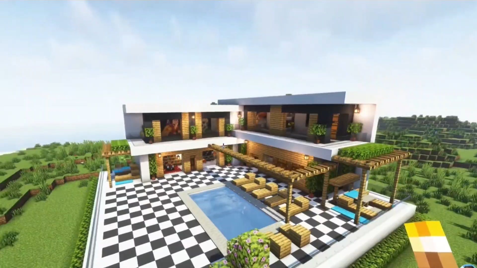 我的世界:海景别墅教程