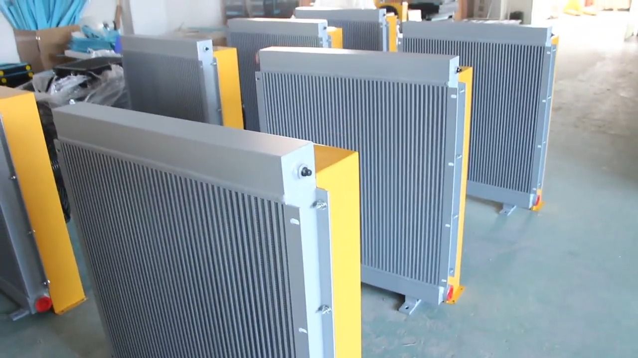 铝制版翅式风冷却器 换热器 散热器 油冷却器