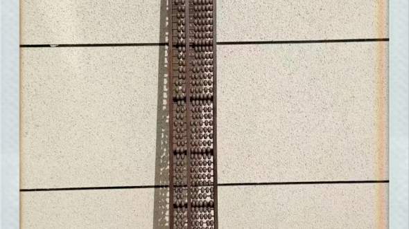 花梨木73档长算盘,长195,宽18造型完美独特少见,正常使用,装修佳品,做...