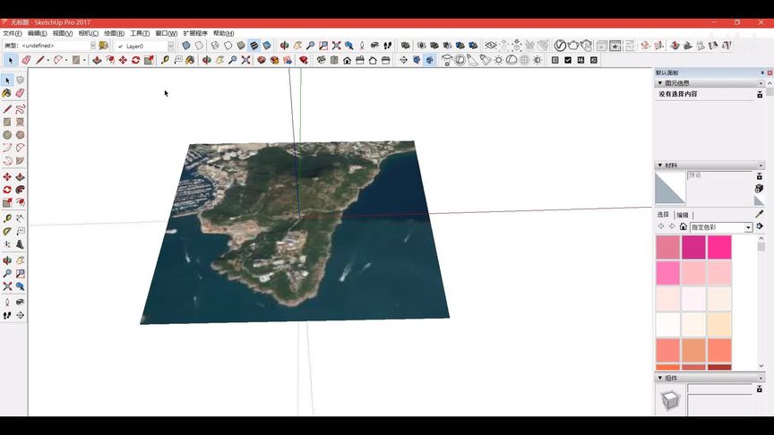 如何利用SU获取地形和等高线?
