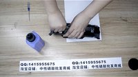 惠普80A硒鼓加粉视频
