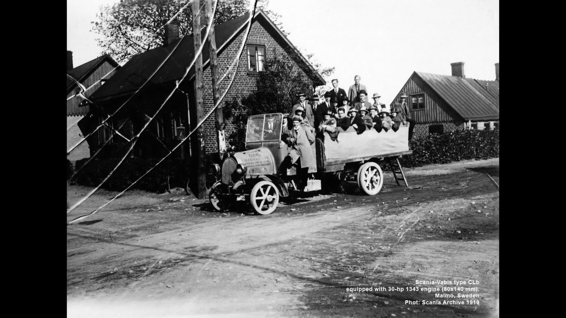 斯堪尼亚重卡的发展史 图集