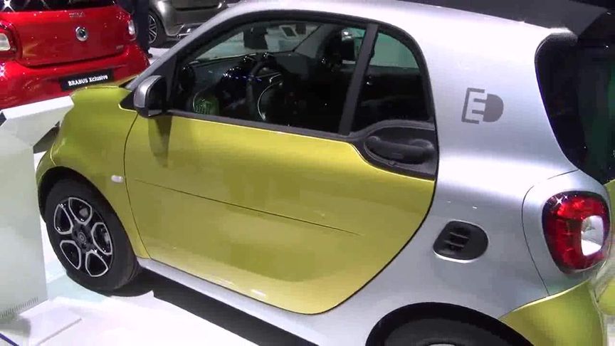 纯电动小型车奔驰smart,城市代步车新选择