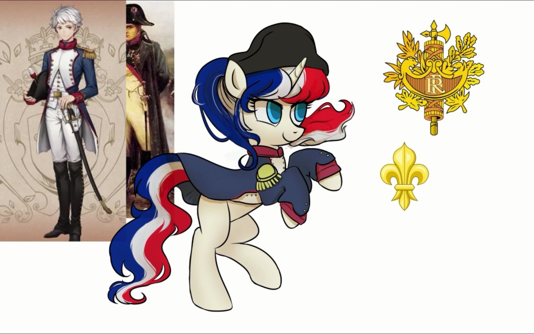 【MLP/绘画过程】国家小马-法法