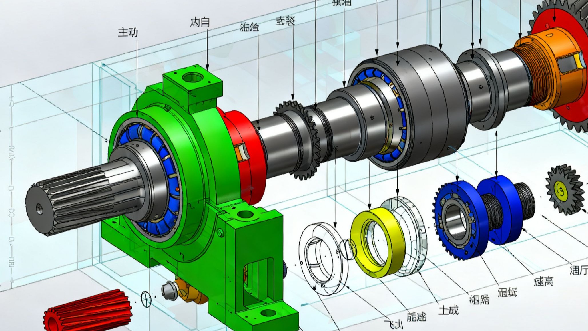 ...最新的轴系结构设计教程,轴类零件建模、静应力分析与校核、定义载荷