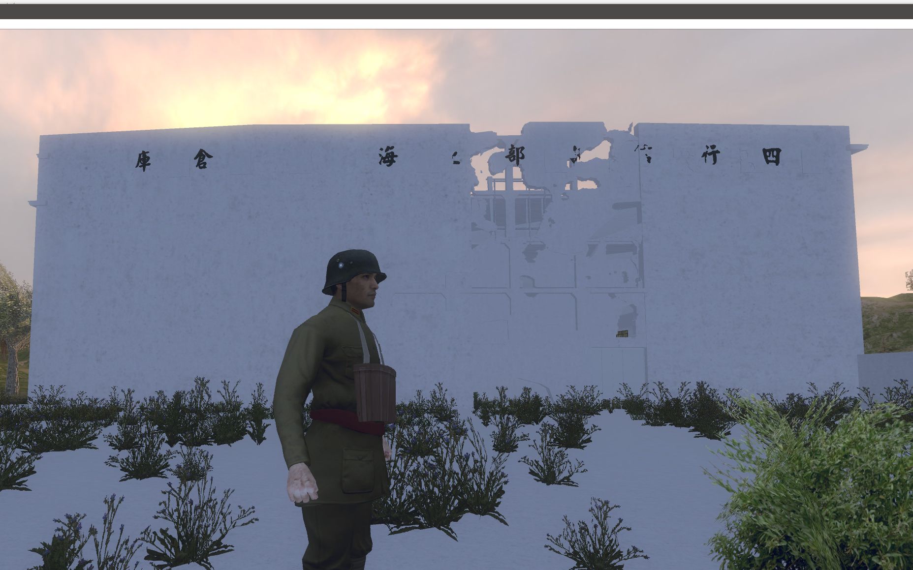 【抢先体验版】骑砍2战先辈2剧情体验版《八佰》,复原四行仓库!