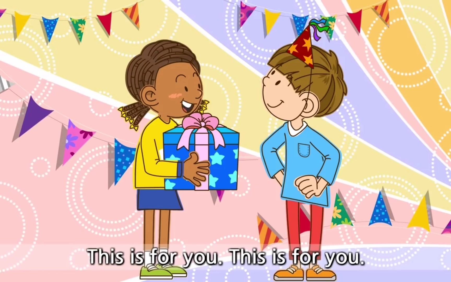 小学英语对话练习happy birthday/how old are you