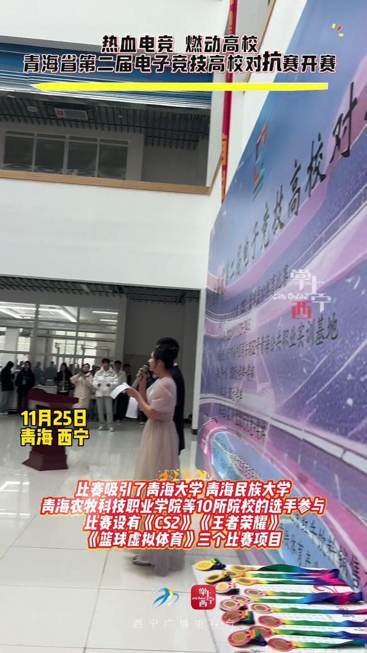 热血电竞燃动高校青海省第二届电子竞技高校对抗赛开赛