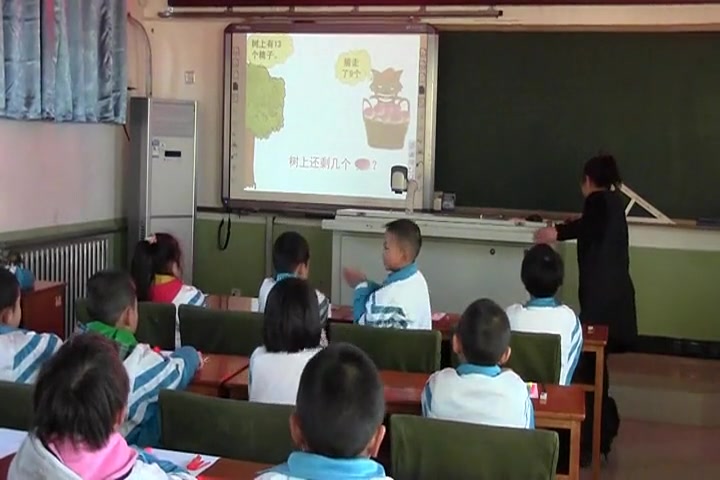 北京数学一上《9 20以内数的退位减法》-李老师优质课公开课教学视频