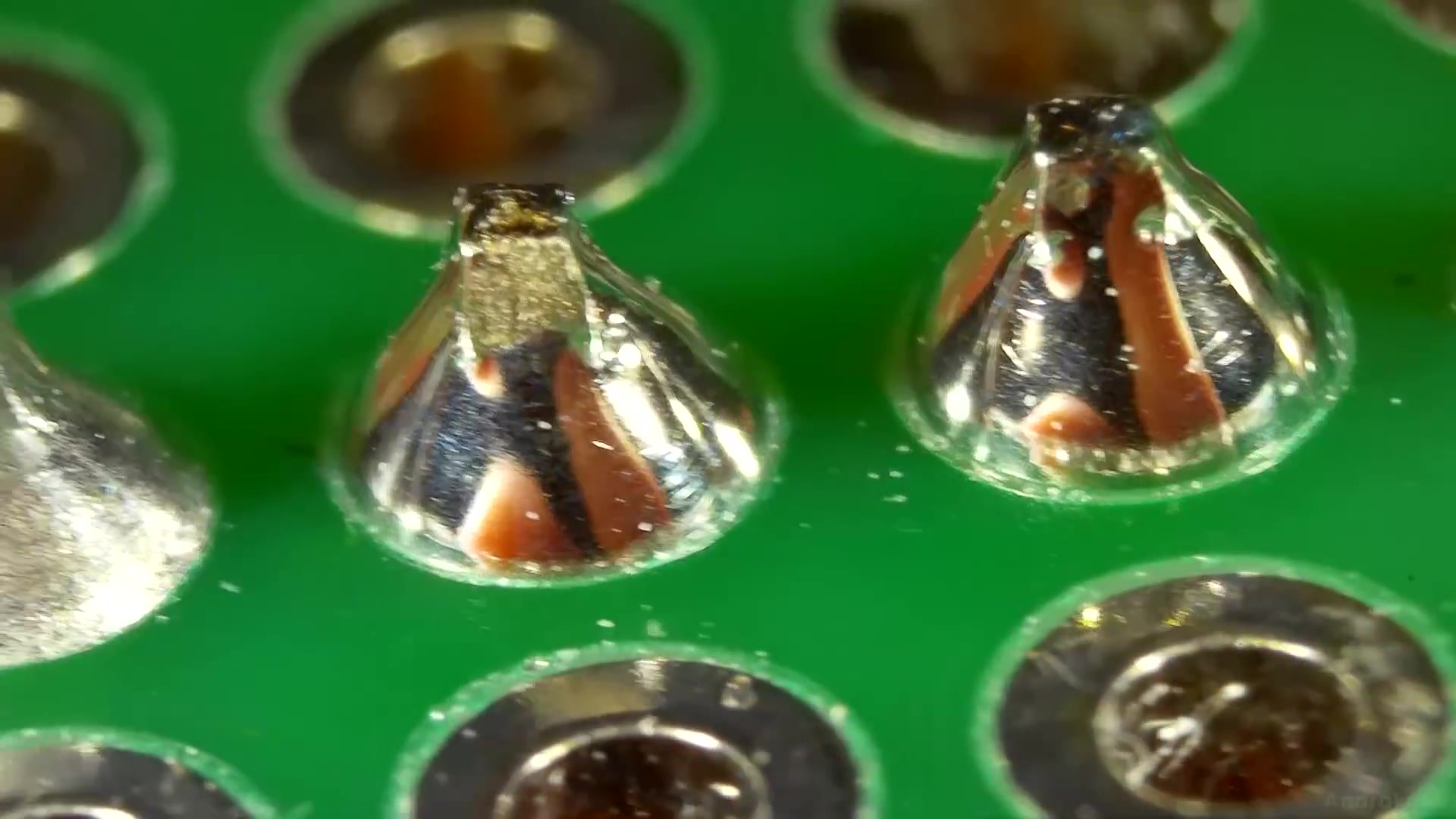 各种焊锡 不同温度 下焊接效果