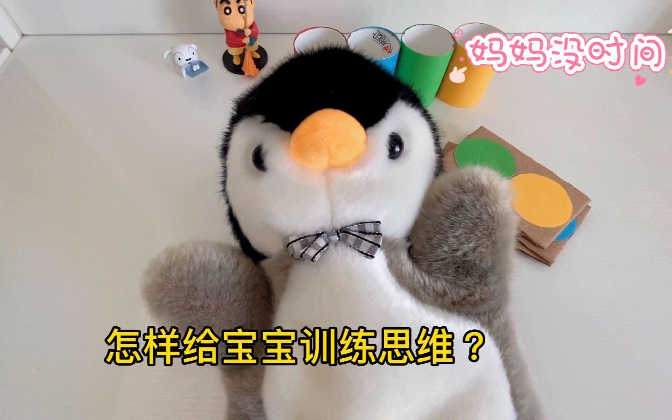 2岁就能玩的思维早教游戏,一次训练宝宝多种能力