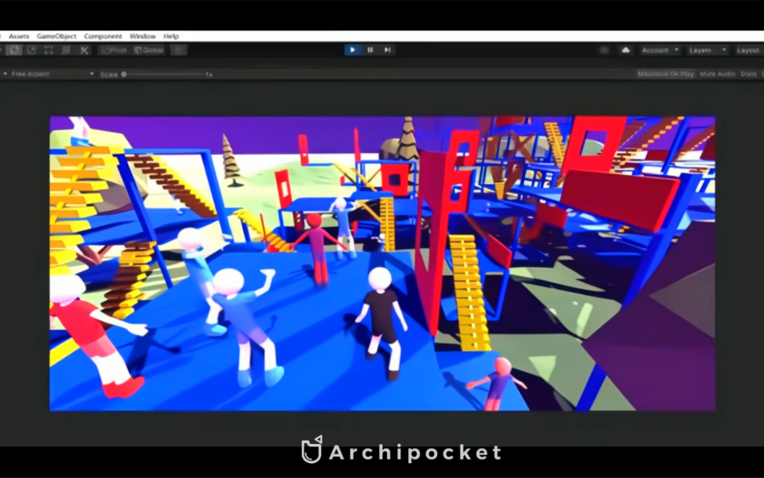 ...可以做游戏?利用unity开发虚拟世界元宇宙!【口袋建筑学员作品分享】