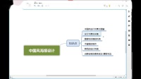 ps中国风海报设计视频采集热点元素制作圆形窗格背景和展台光影