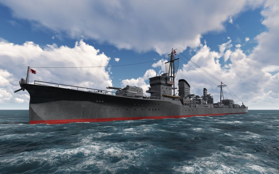 3D建模——二战日军阳炎级驱逐舰3D建模全过程高清录制