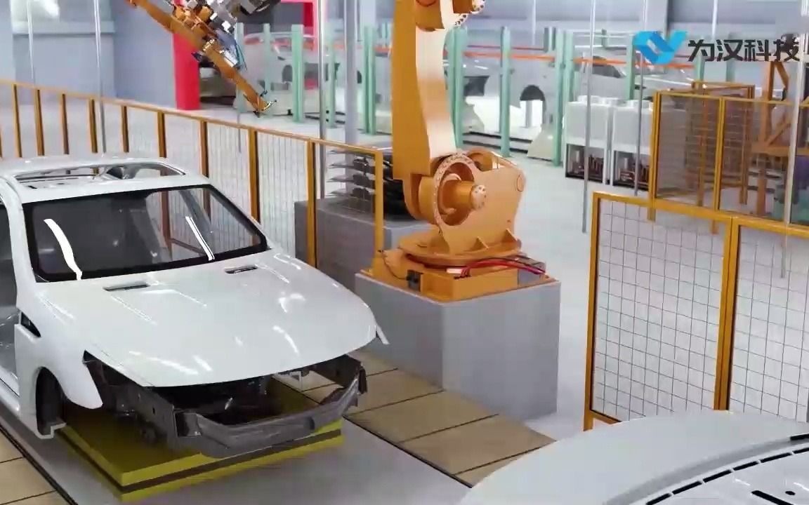 汽车自动化生产的传感器