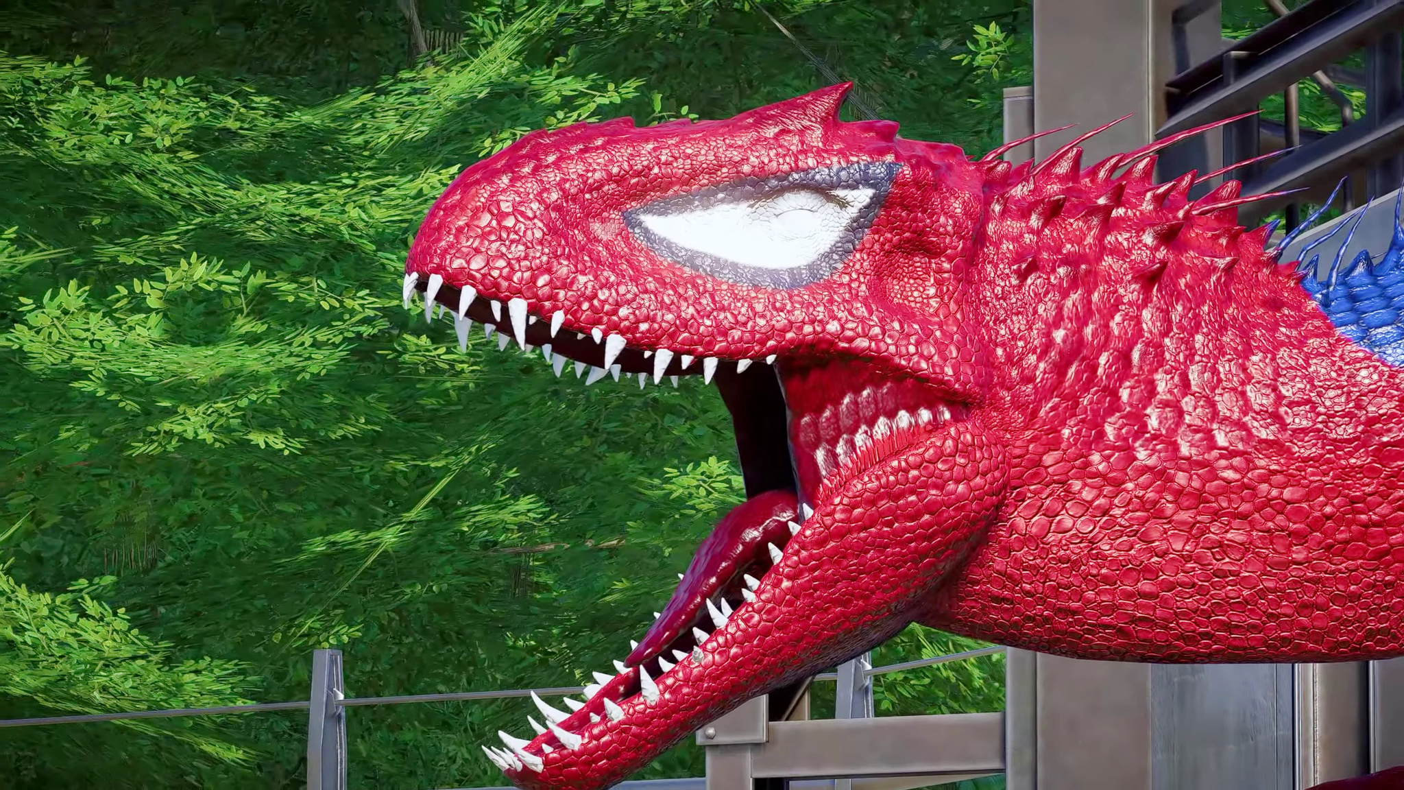 狂暴龙 VS JP3 棘龙、异特龙 ~ 侏罗纪世界进化_哔哩哔哩bilibili_游戏...