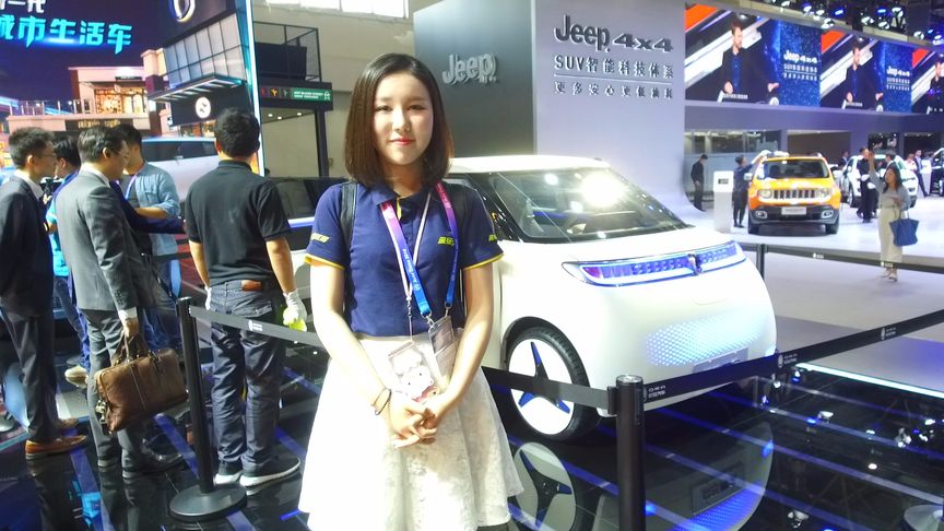 长城汽车旗下纯电动微型车 欧拉北京车展发布