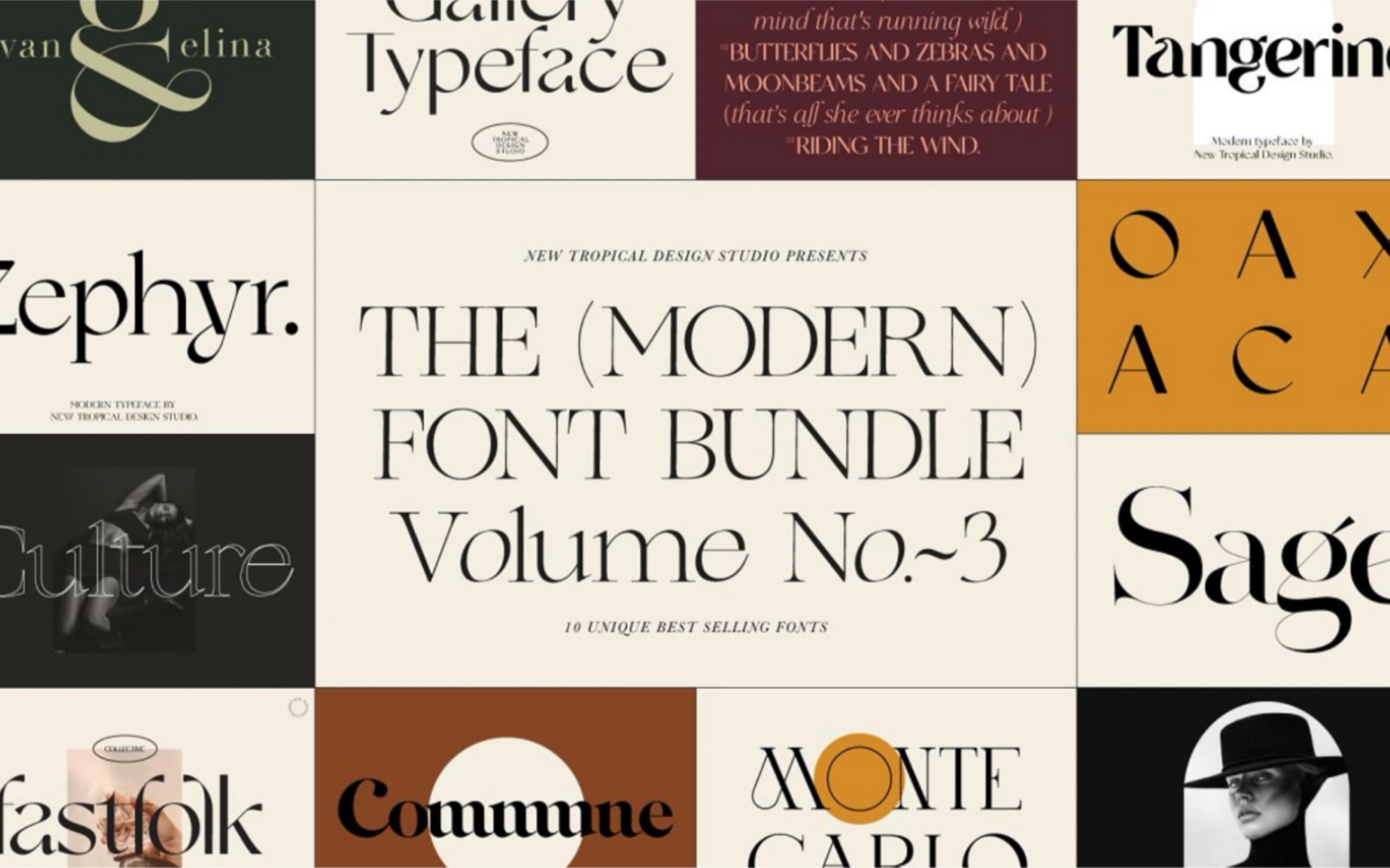 【字体分享】精选10款现代时尚优雅字体!赶紧收藏!