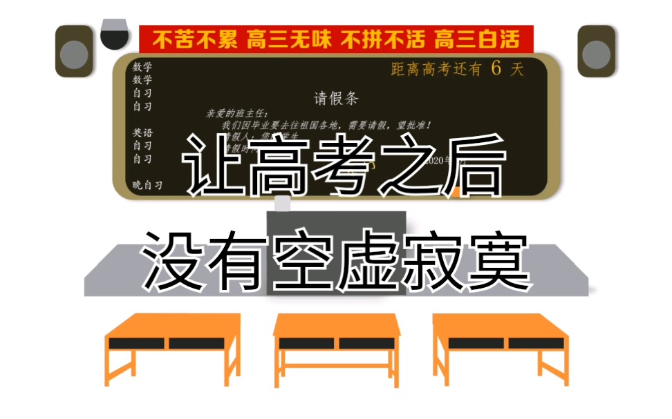 PPT动画作品 毕业后