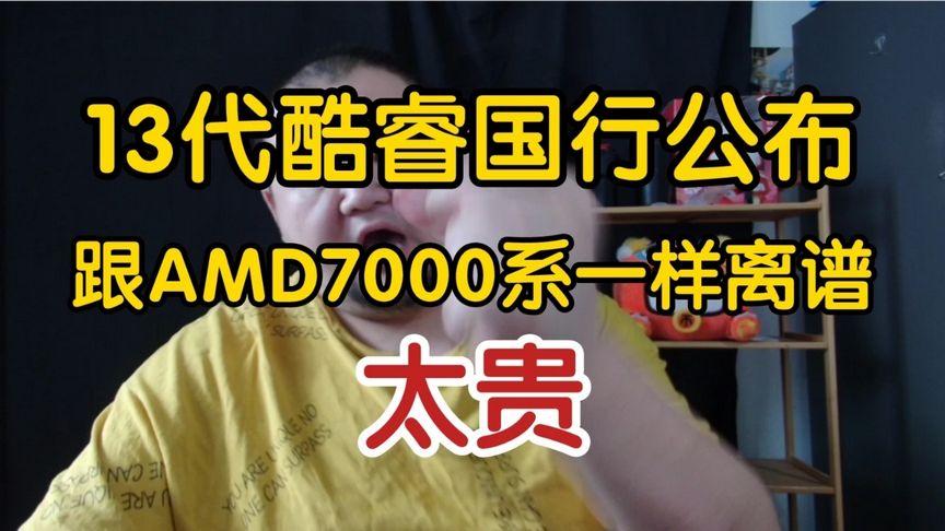 Intel 13代酷睿国行价格公布和AMD一样贵,CPU是要干啥呀?