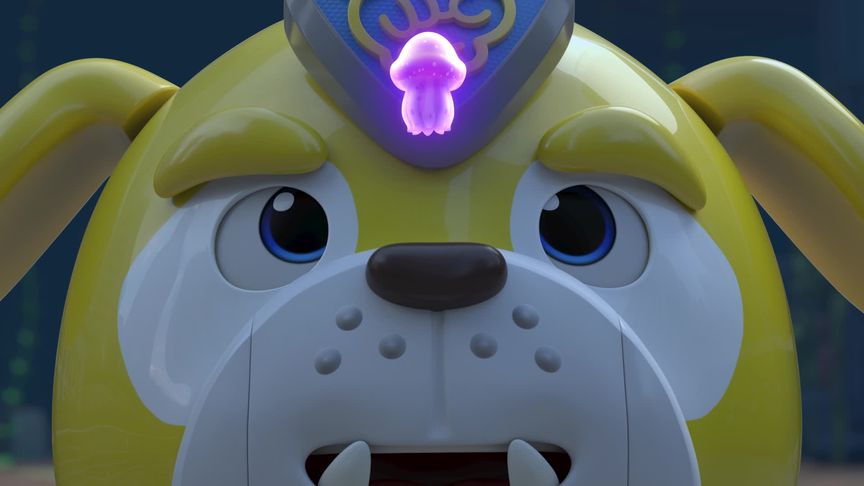 深海探险,偶遇神秘的美人鱼和失落的古城#冒险小狗帮 #动画片