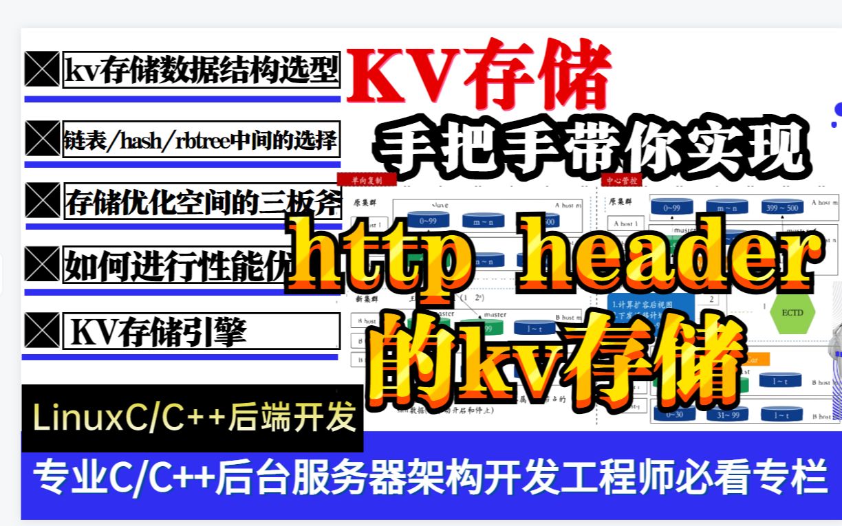如何使用实现HTTP头部的键值KV存储?