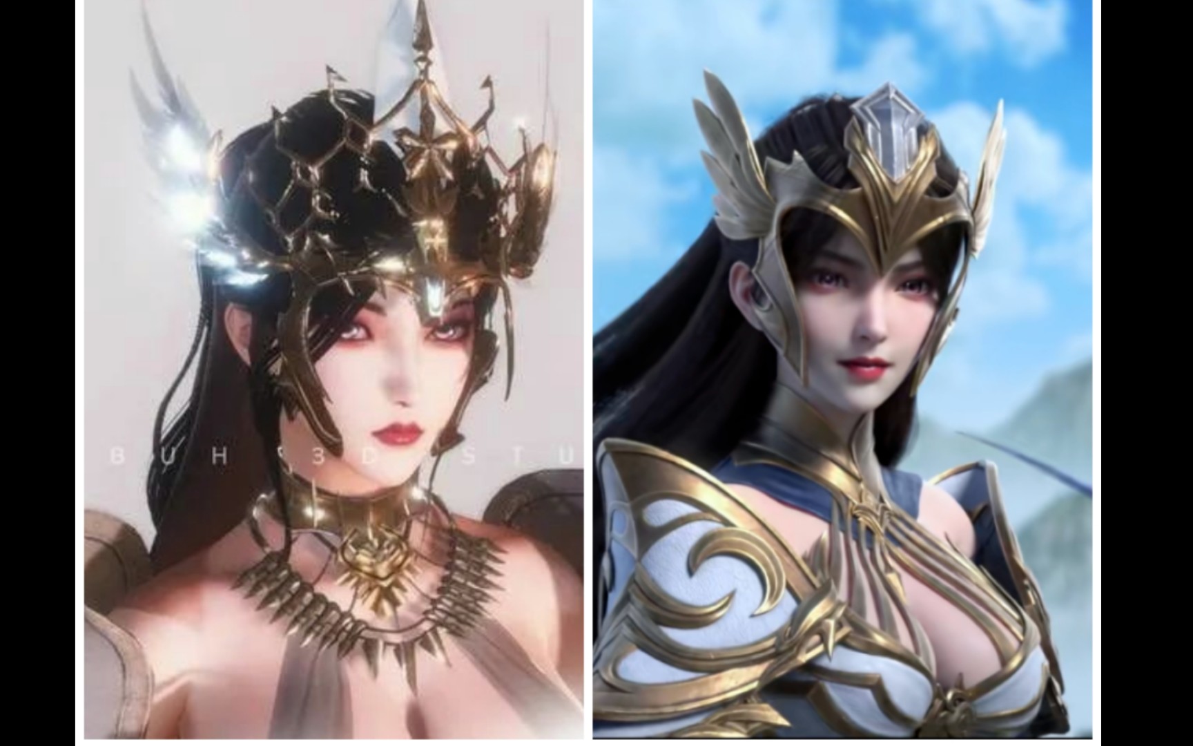 完美世界—女战神3D同人动画!