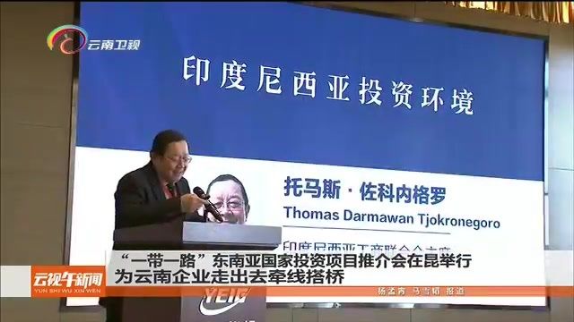 “一带一路”东南亚国家投资项目推介会在昆举行