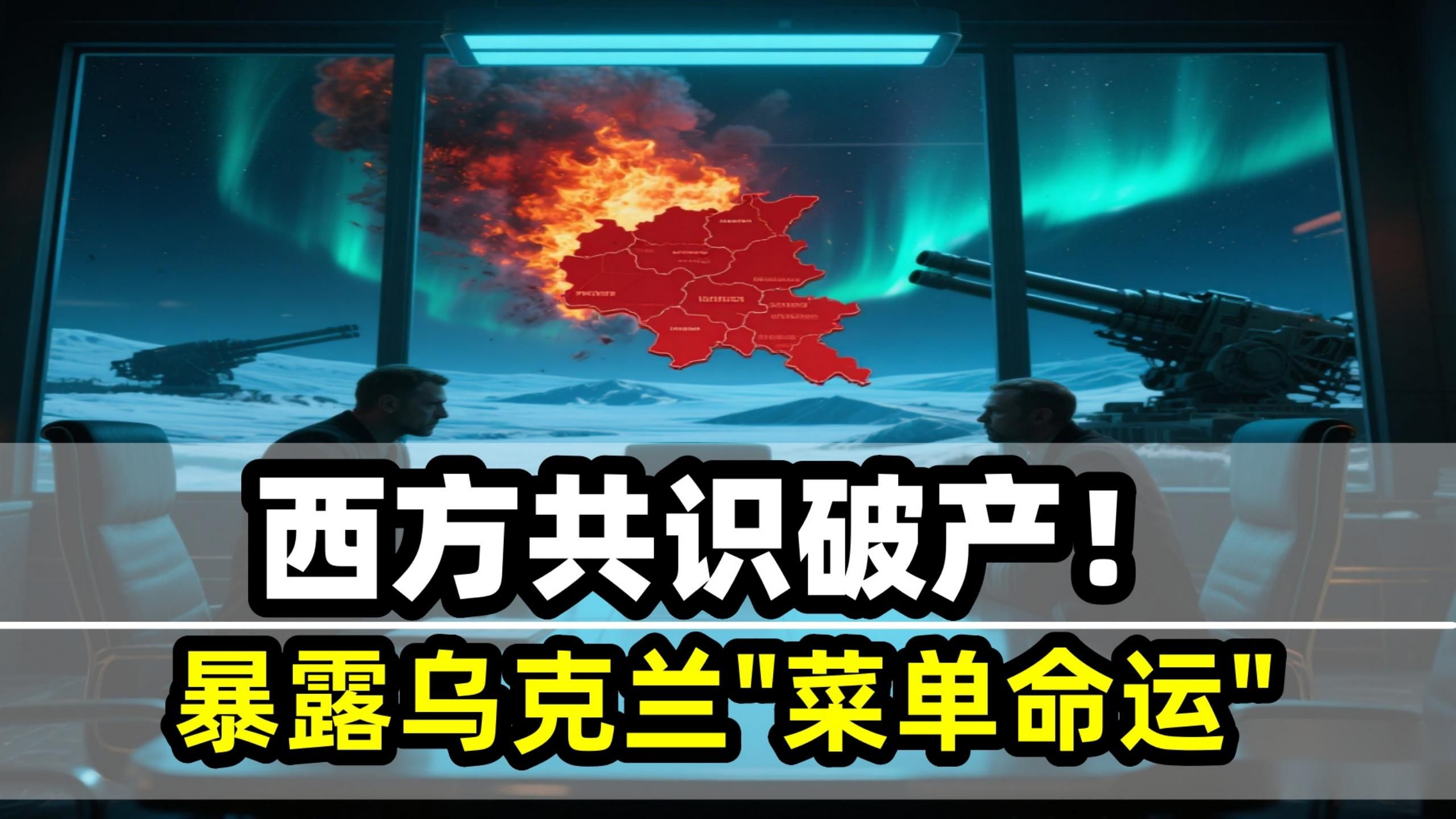 阿拉斯加谈判暗战:西方共识破产!红军城沦陷暴露乌克兰"菜单命运"!