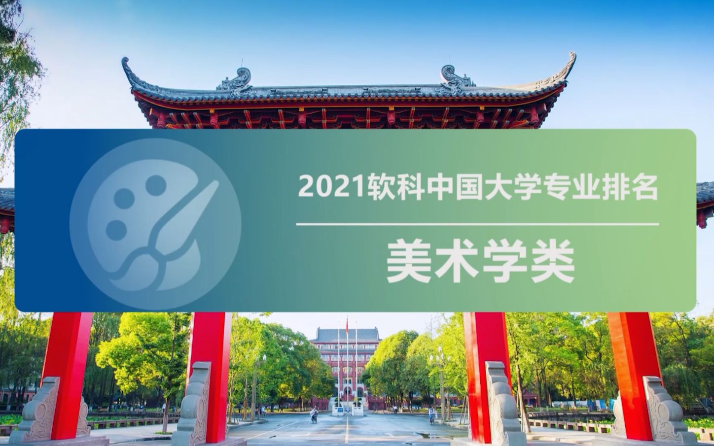 2021软科中国大学专业排名——【美术】类