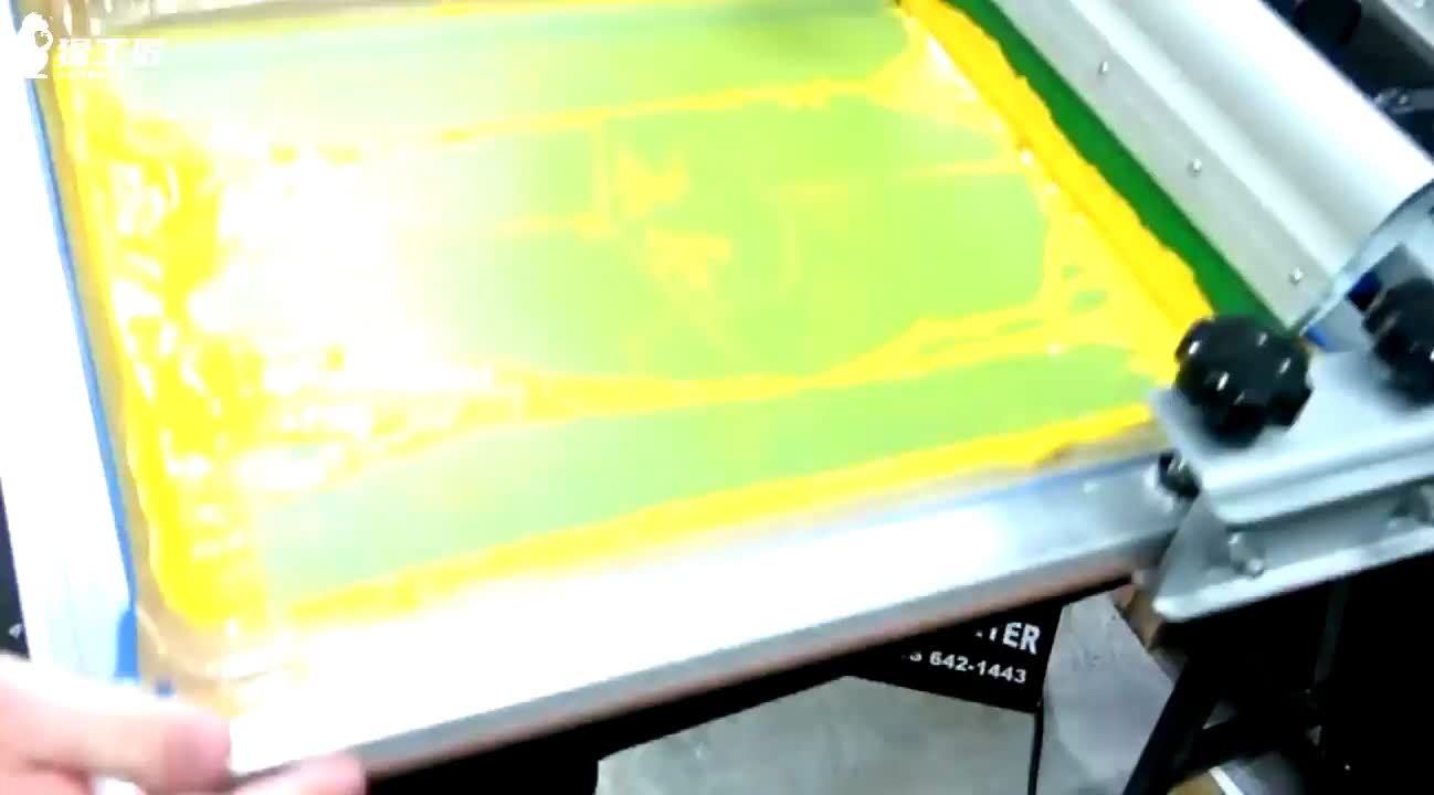 工艺:涨姿势!传统的丝网印刷原来是这样操作的
