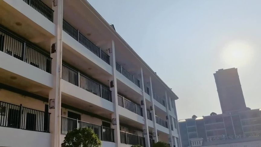 开学安全第一课,蓝天学校初中部消防演练!#记录校园生活