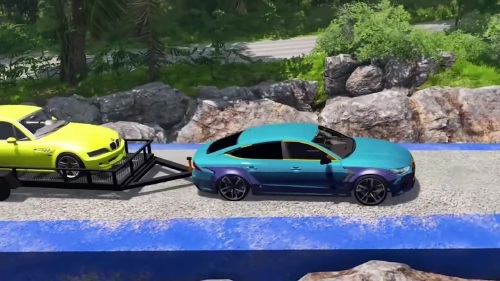 单机steam车祸模拟器就为过个桥整坏几辆车值吗?