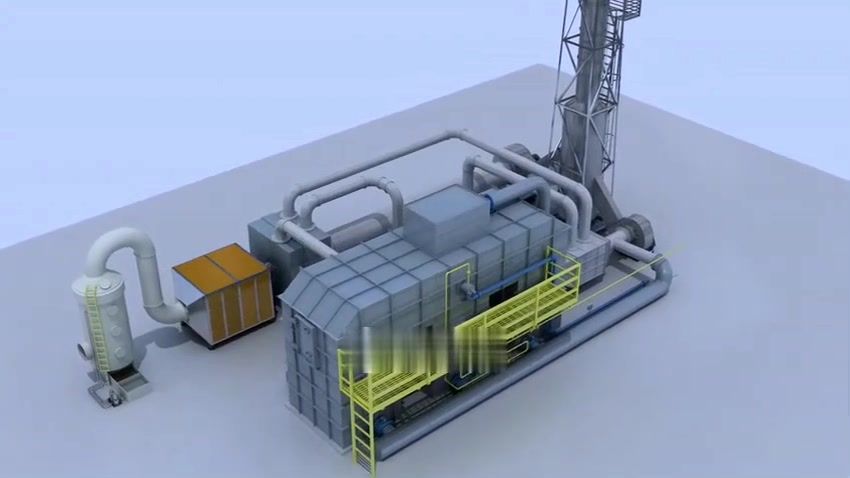 RTO催化燃烧动画演示2#产品展示 #你是凭实力刷到的